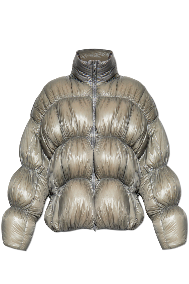 Green Down jacket "W-CHOCO" Diesel - Vitkac GB